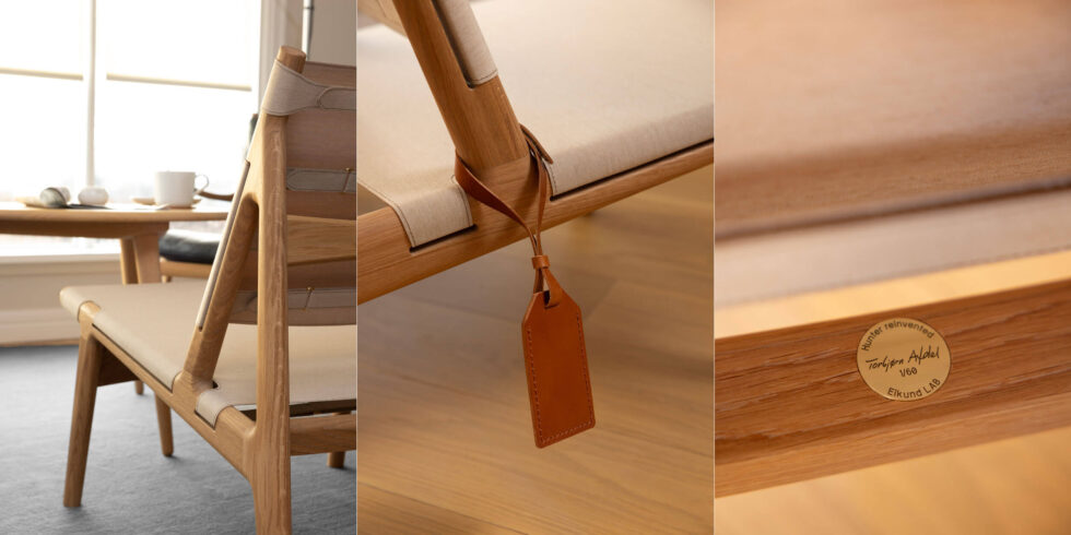 The Iconic Hunter Lounge Chair – now dressed in canvas - EIKUND